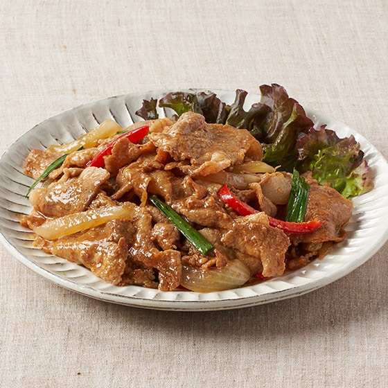 野菜を加えて！みつもち豚のコク旨ポークプルコギ｜ オイシックス公式