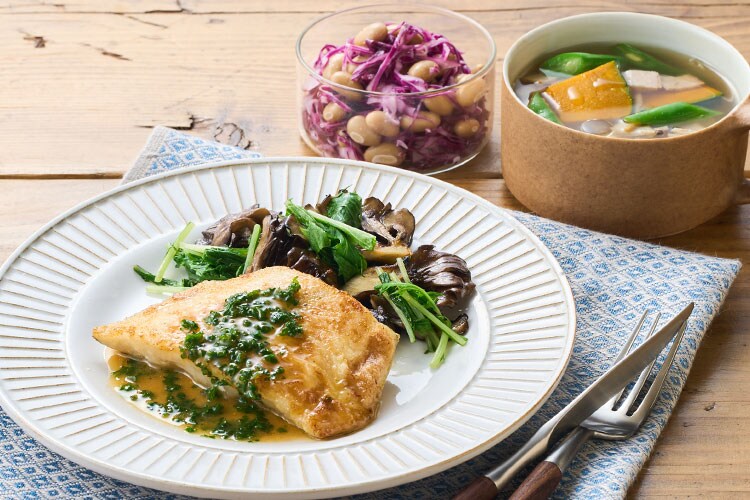 Kit2人前／[HC]濃い濃い舞茸とカレイのパセリバター｜ オイシックス公式