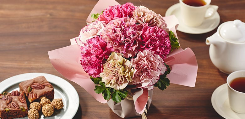 美しスタンディングブーケ クラシカルピンク ｜ 2024年 Oisix母の日ギフト特集