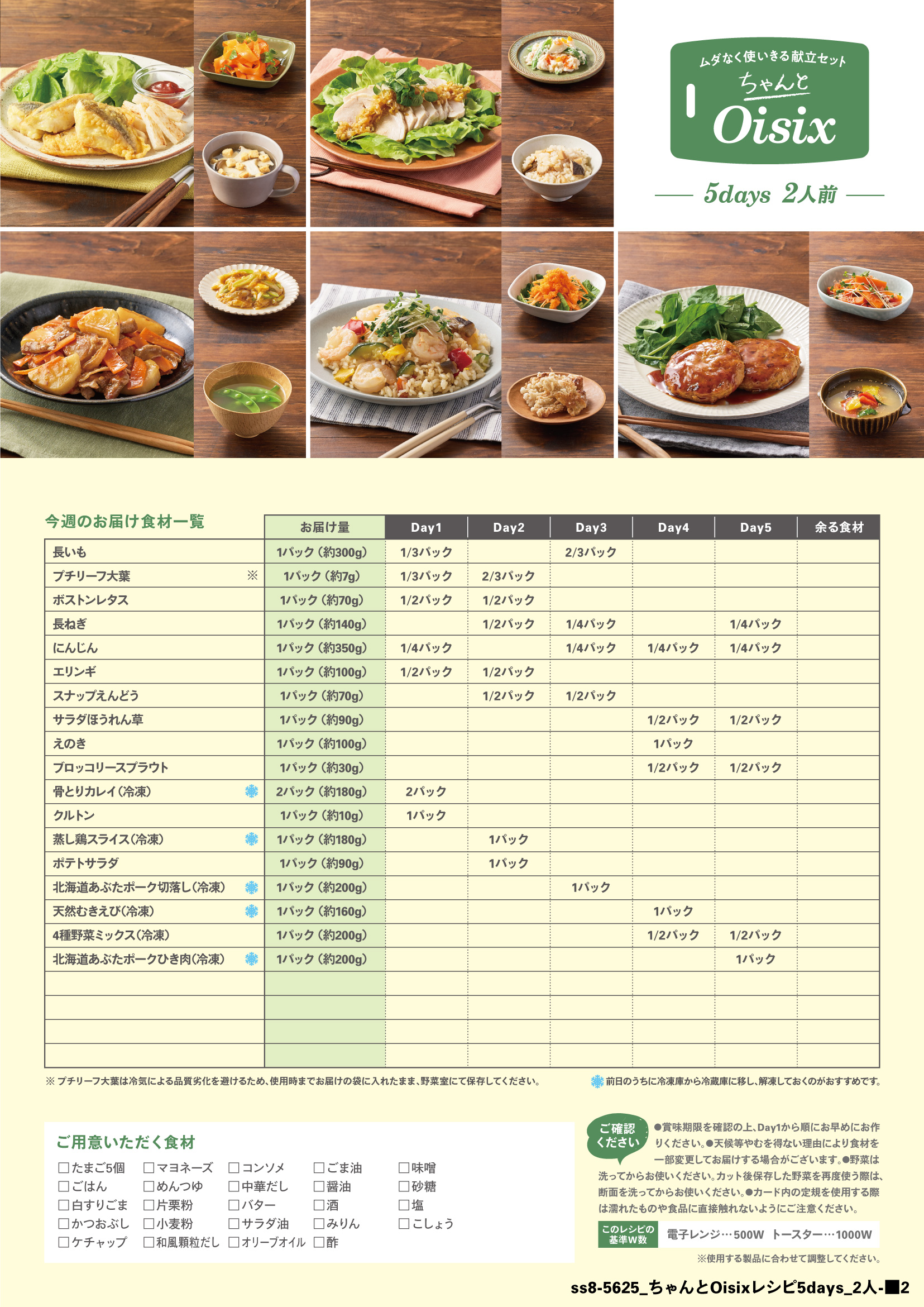 ちゃんとOisixレシピ｜Oisix（オイシックス）