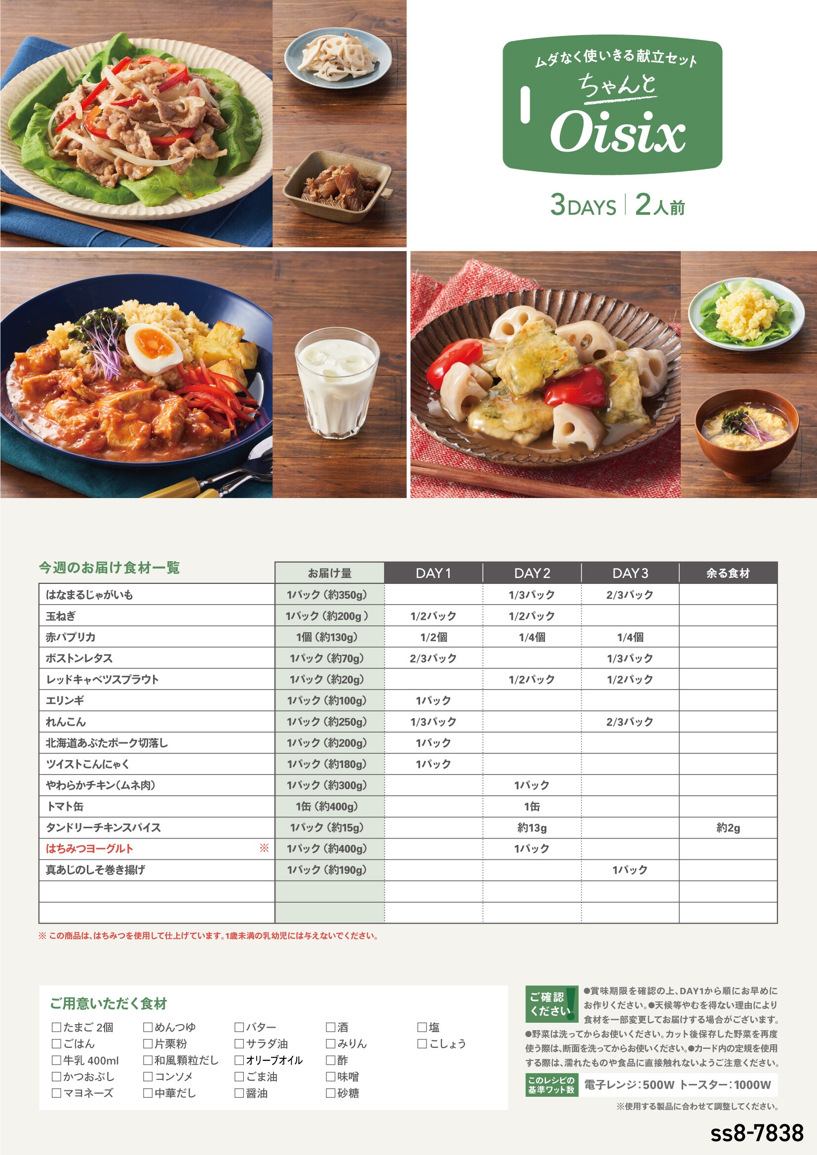 ちゃんとOisixレシピ｜Oisix（オイシックス）