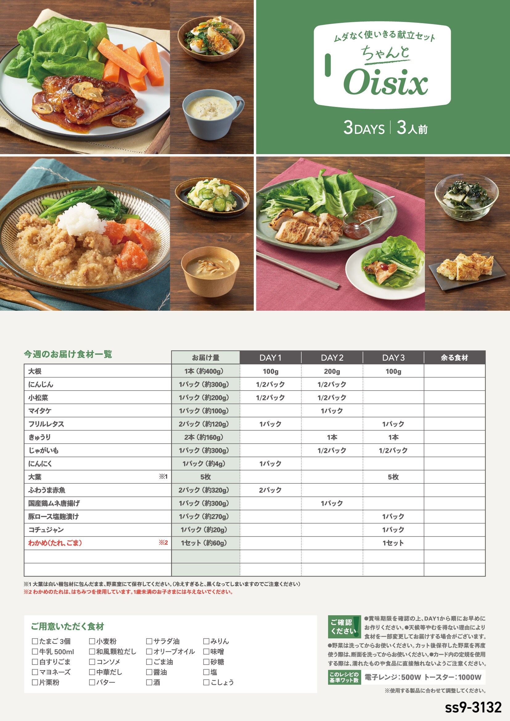 ちゃんとOisixレシピ｜Oisix（オイシックス）