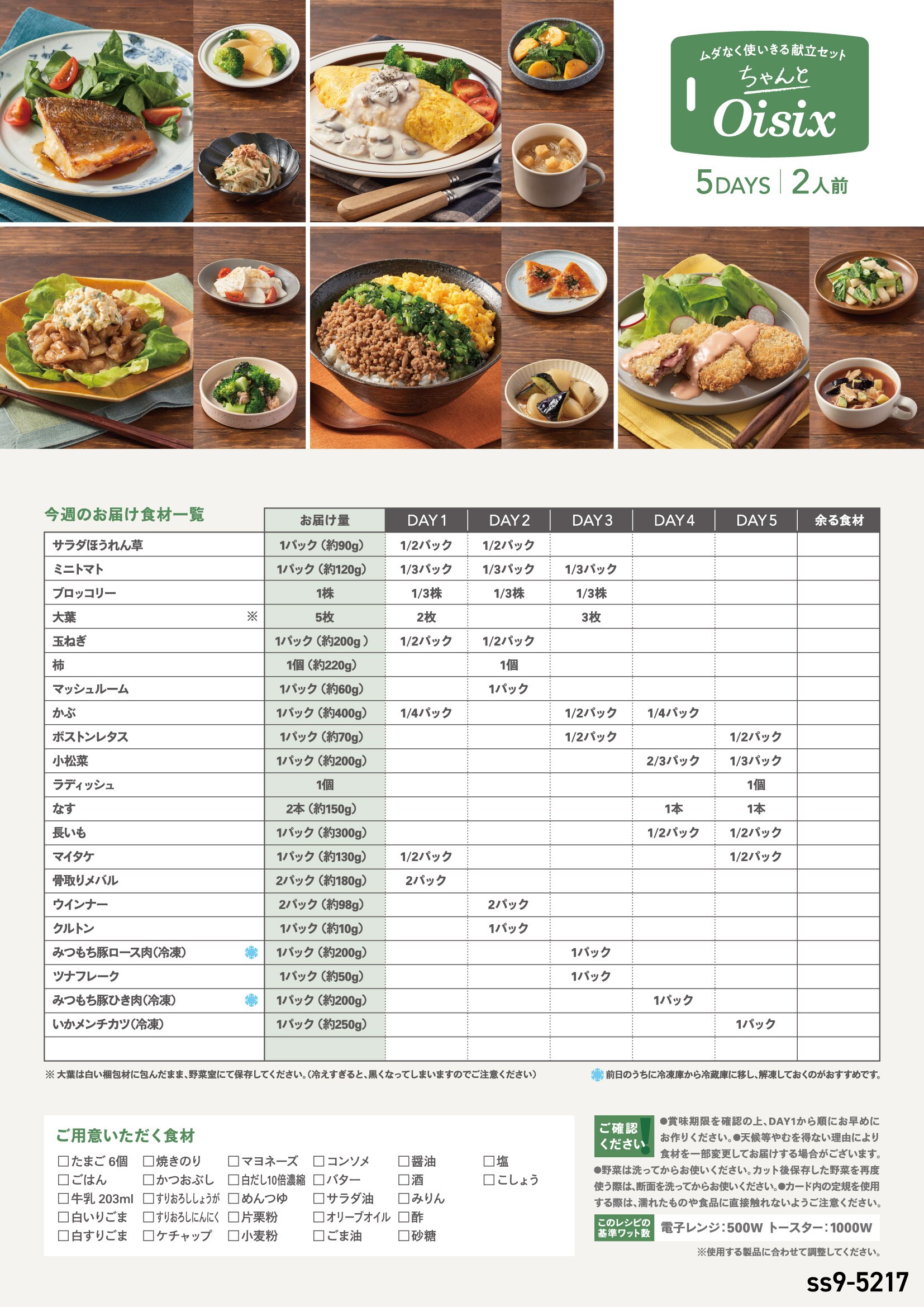 ちゃんとOisixレシピ｜Oisix（オイシックス）