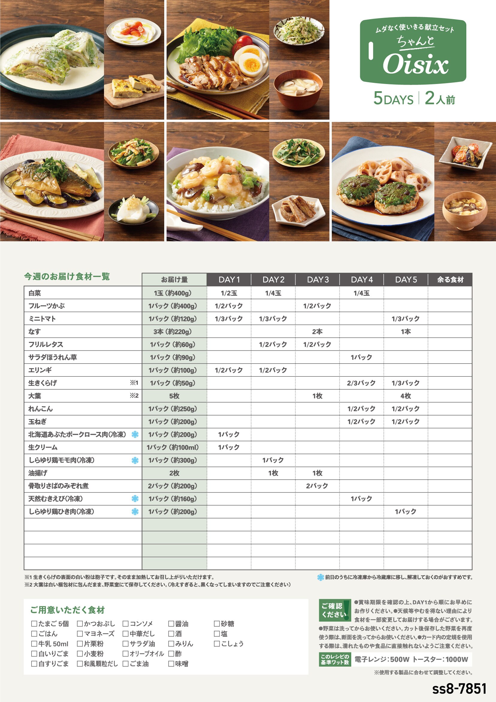 ちゃんとOisixレシピ｜Oisix（オイシックス）