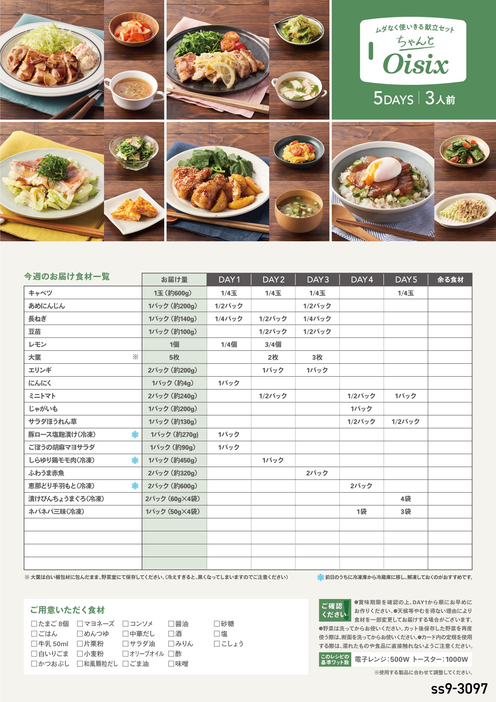 ちゃんとOisixレシピ｜Oisix（オイシックス）