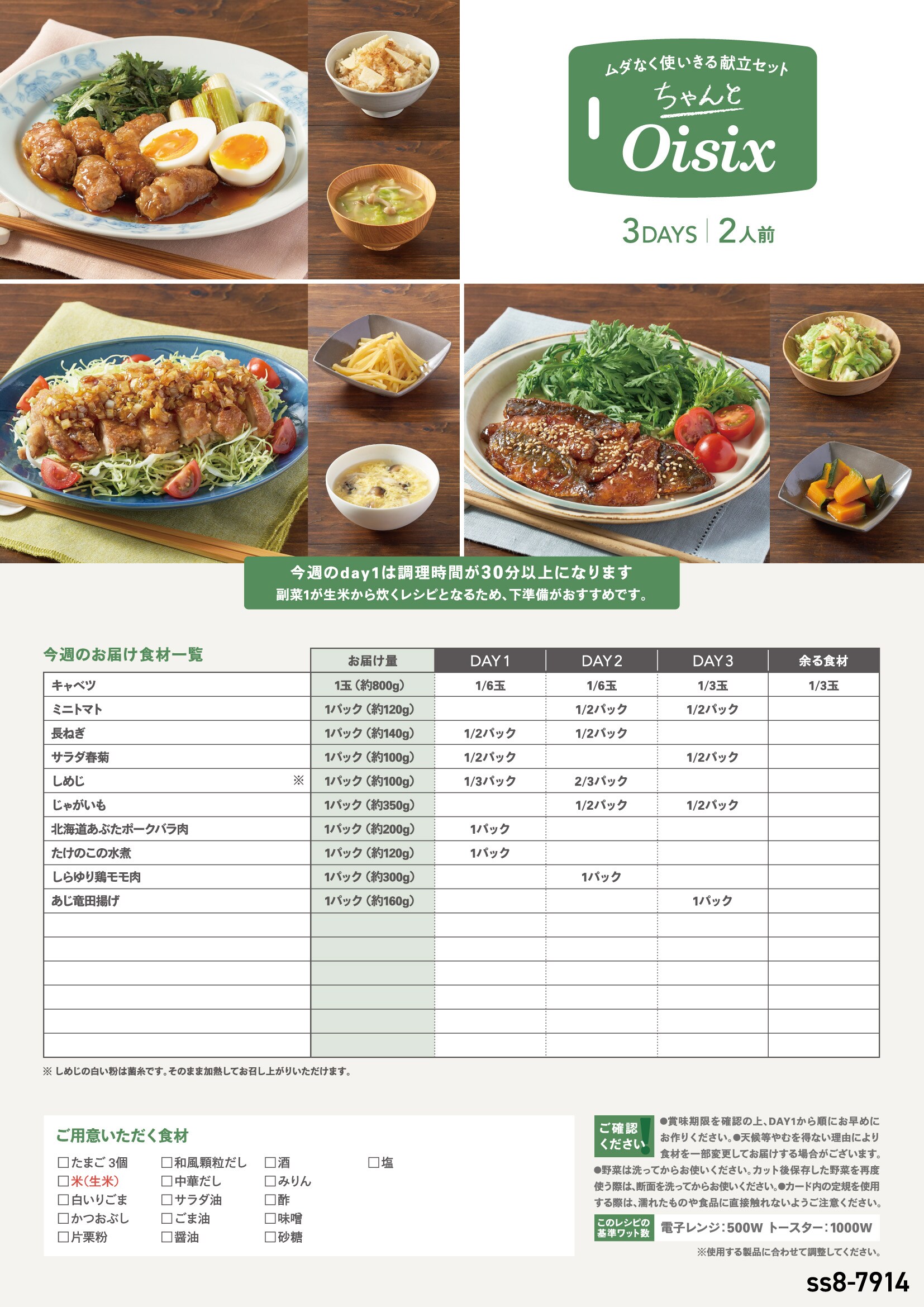 ちゃんとOisixレシピ｜Oisix（オイシックス）