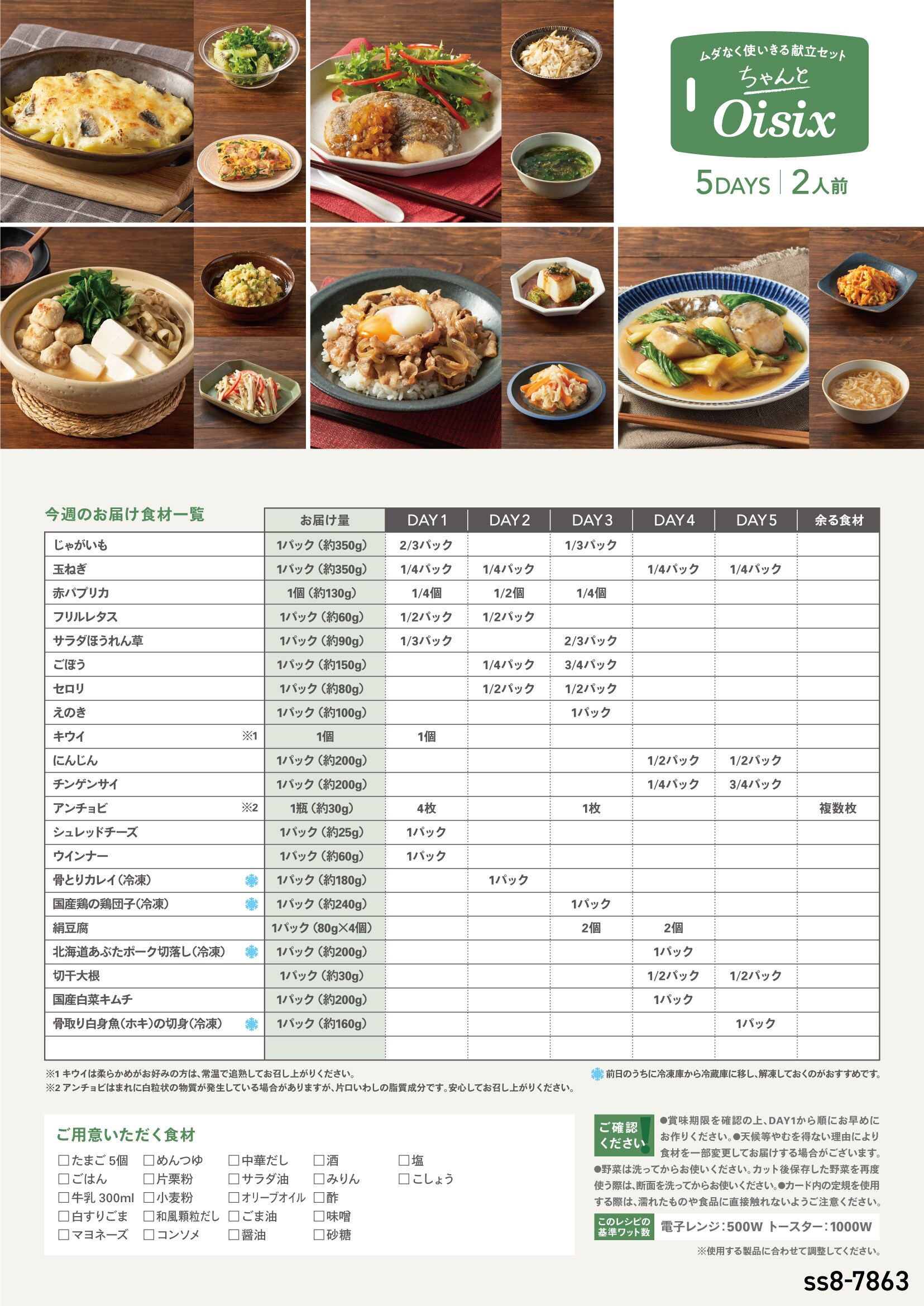 Oisix CookBoxレシピ｜Oisix（オイシックス）