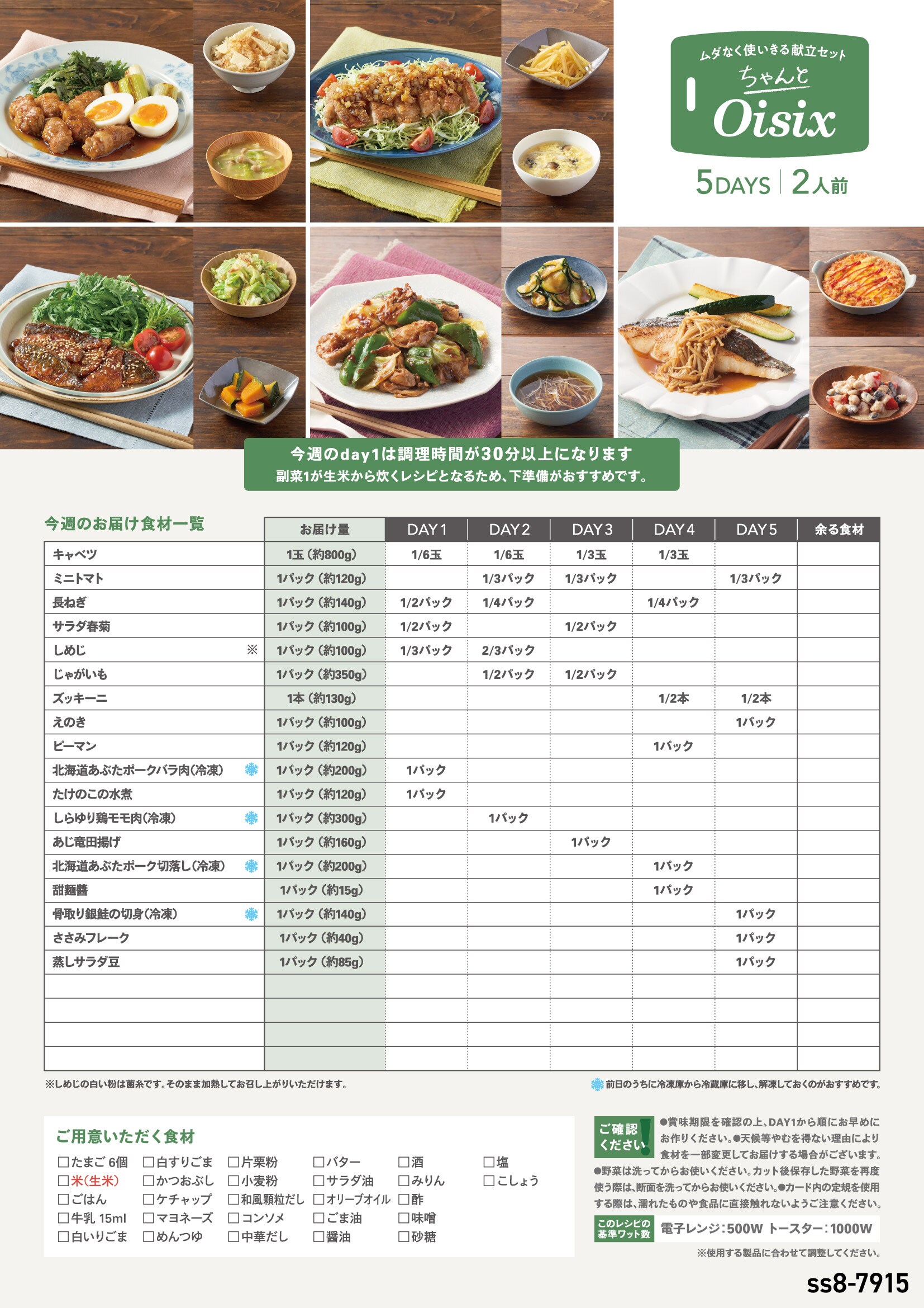 ちゃんとOisixレシピ｜Oisix（オイシックス）