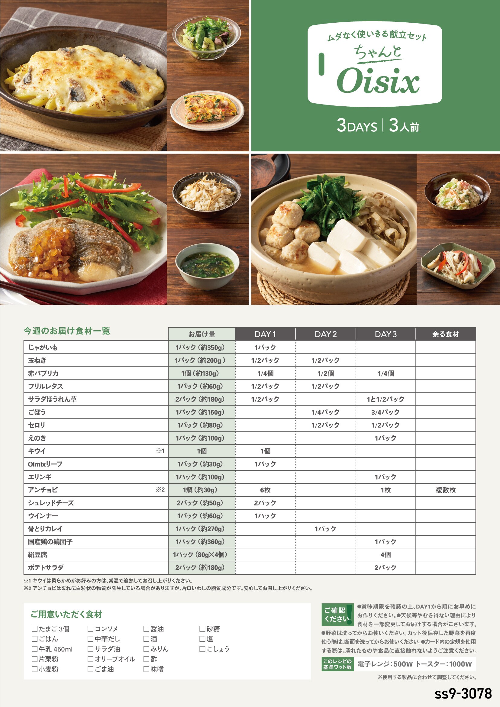 ちゃんとOisixレシピ｜Oisix（オイシックス）