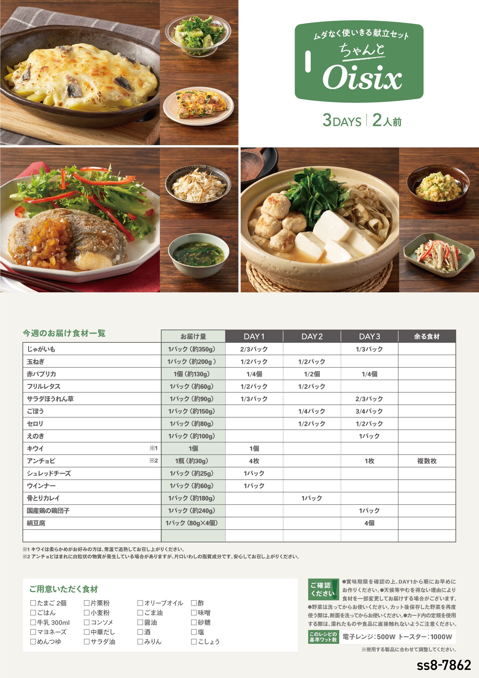 ちゃんとOisixレシピ｜Oisix（オイシックス）