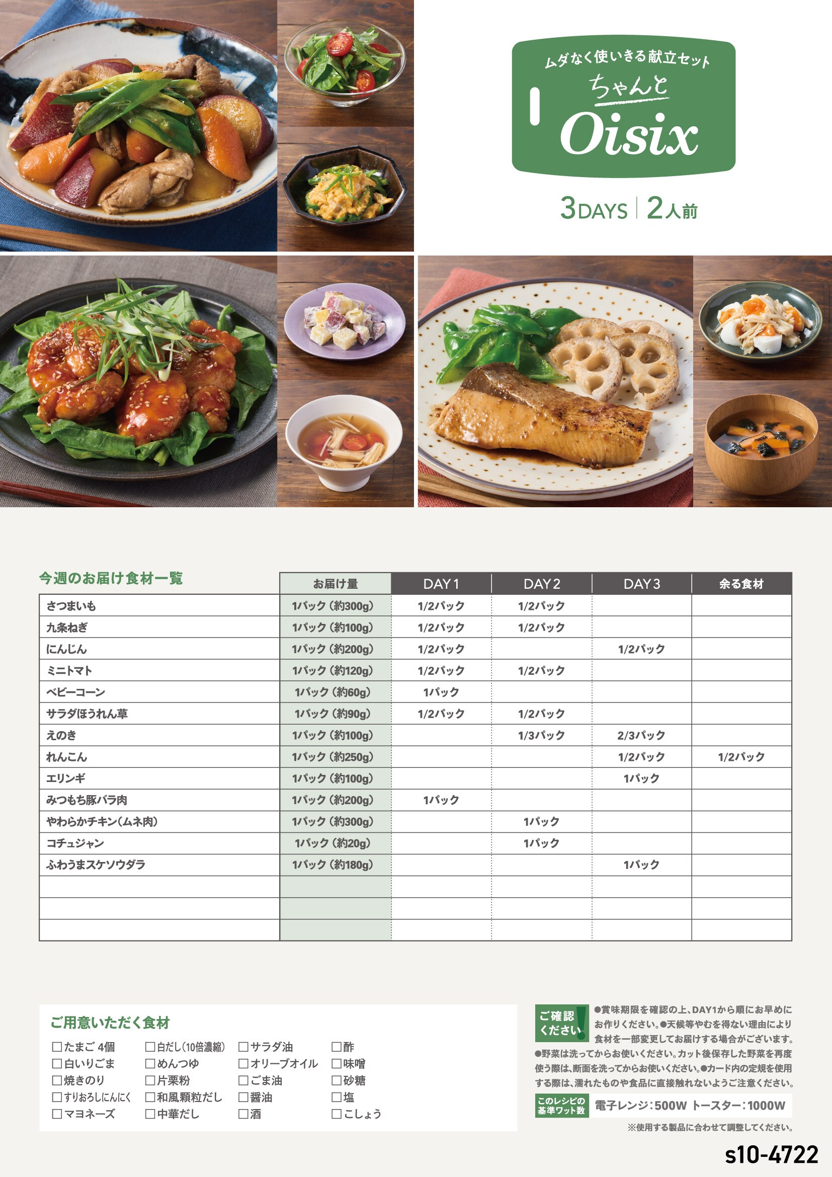 ちゃんとOisixレシピ｜Oisix（オイシックス）